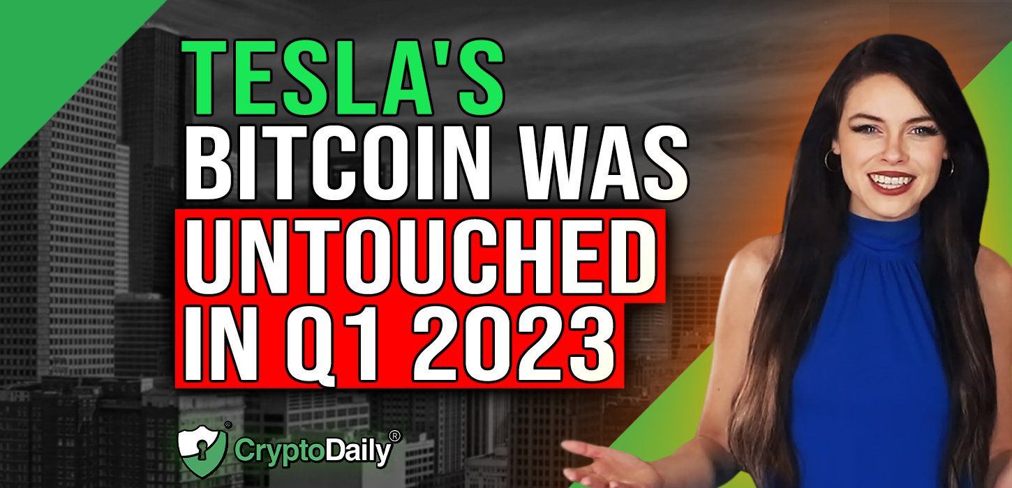 Tesla's $BTC Remains Untouched In Q1, Crypto Daily TV 19/4/2023 ...
