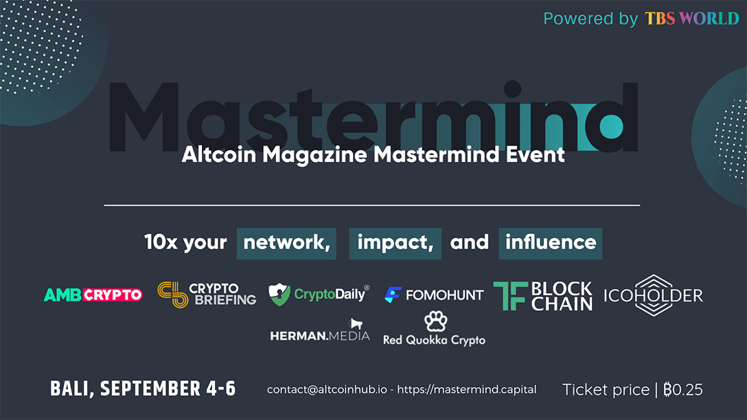 Making More Crypto At The Altcoin Magazine Mastermind Event - Crypto Daily